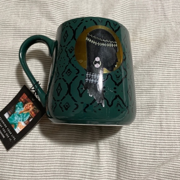 nikki chu | Dining | Nikki Chu Home Decorative Green Mug Nikki Chu Home ...